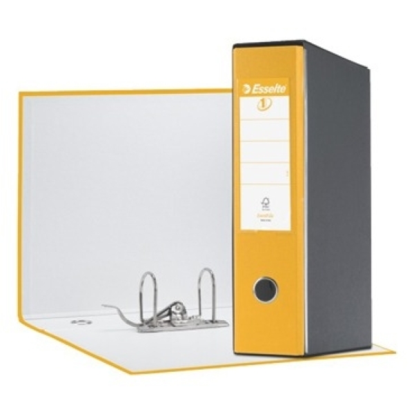 Raccoglitore a leva Esselte Eurofile G55 dorso 8 cm protocollo giallo ...