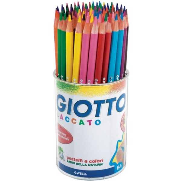 Matite colorate Giotto Laccato - colori assortiti - mina 3,3 mm ...