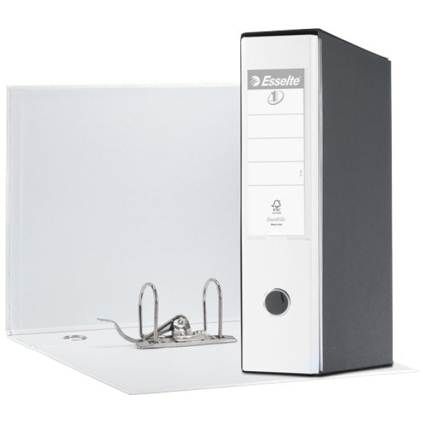Raccoglitore a leva Esselte Eurofile G53 dorso 8 cm commerciale bianco ...