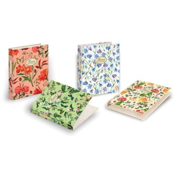 Raccoglitore A4 assortiti Pigna Nature - 4 anelli 30 mm - dorso 4 cm ...