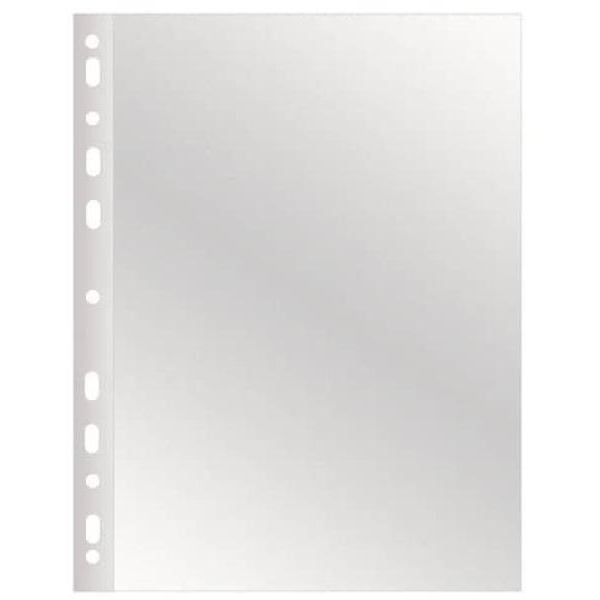 Buste forate trasparenti A4 Q-Connect alto spessore - liscia 22x30 cm ...