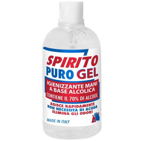 Gel igienizzante mani U.D. Spirito Puro Alcool 70% - 500 ml ...