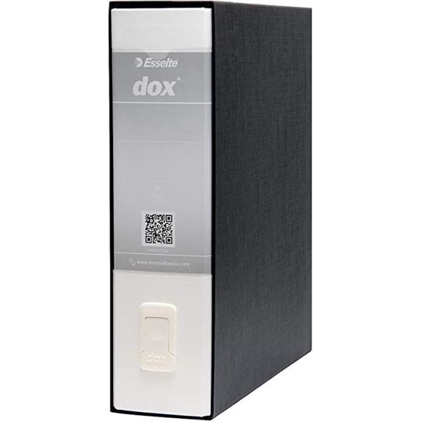 Raccoglitore a leva Esselte Dox 1 dorso 8 cm commerciale bianco 23x29,7 ...