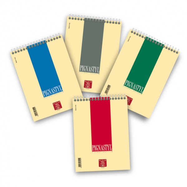 Blocco pignastyl spirale A5 150x210mm 1r 60fg 80gr pigna - Z10028 ...