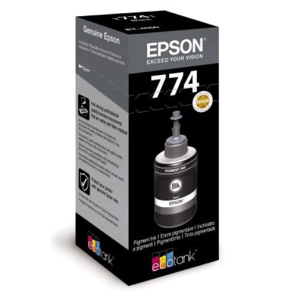 Inchiostro stampante Epson 774 (C13T774140) nero originale - Conf. 1 pz ...