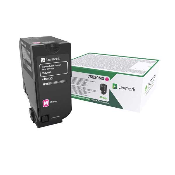 Cartuccia Toner Lexmark CS/CX 727, CS728 (75B20M0) magenta originale ...